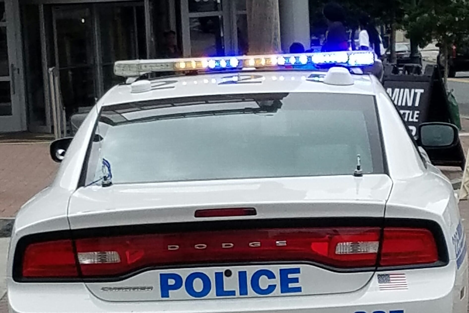 CMPD patrol car Aaron Lee